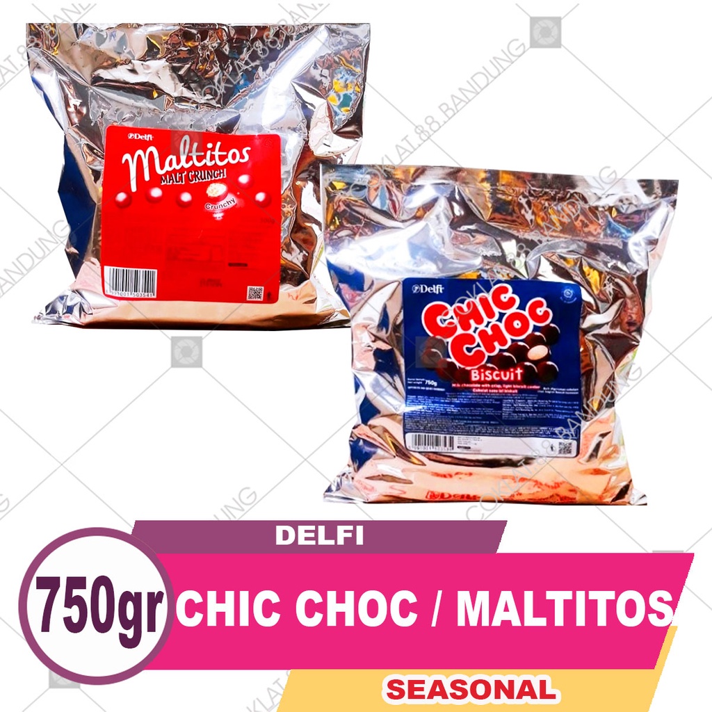 Jual DELFI MALTITOS 500GR COKELAT KILOAN PABRIK, COKLAT DELFI CHIC CHOC ...