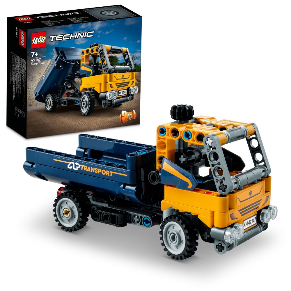 Jual LEGO Technic 42147 Dump Truck Brick Alat Berat Truk Pasir ORIGINAL | Shopee Indonesia