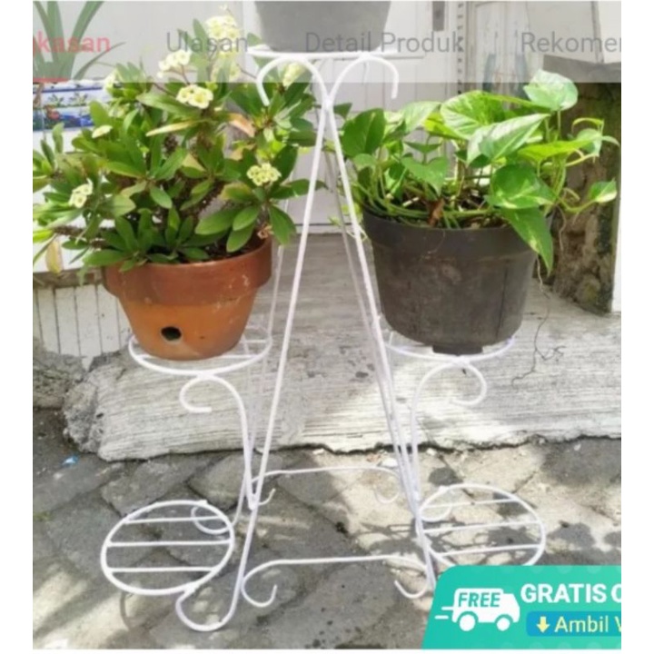 Jual rak pot 5 susun rak pot model A | Shopee Indonesia