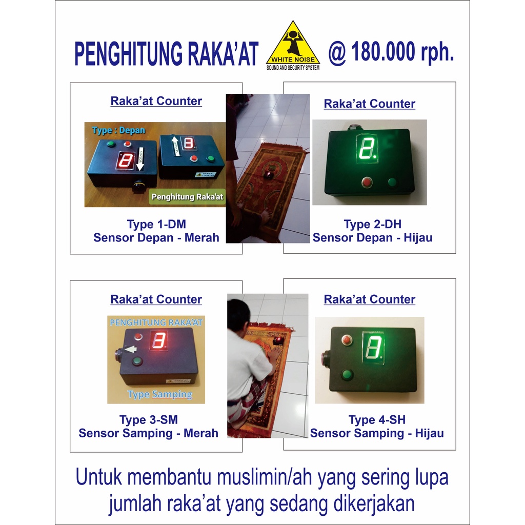 Jual Penghitung Rakaat / Rak'ah Counter | Shopee Indonesia