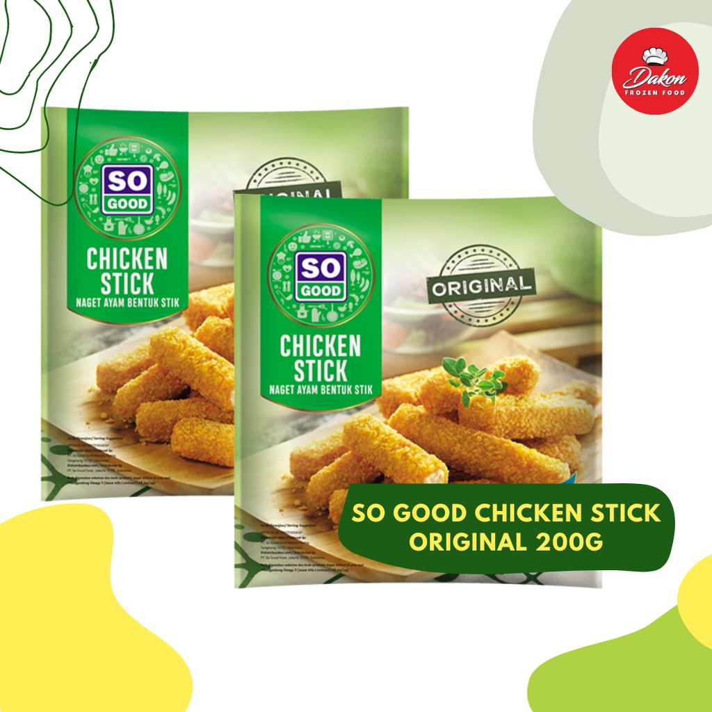 Jual So Good Chicken Stick Original 200g | Shopee Indonesia