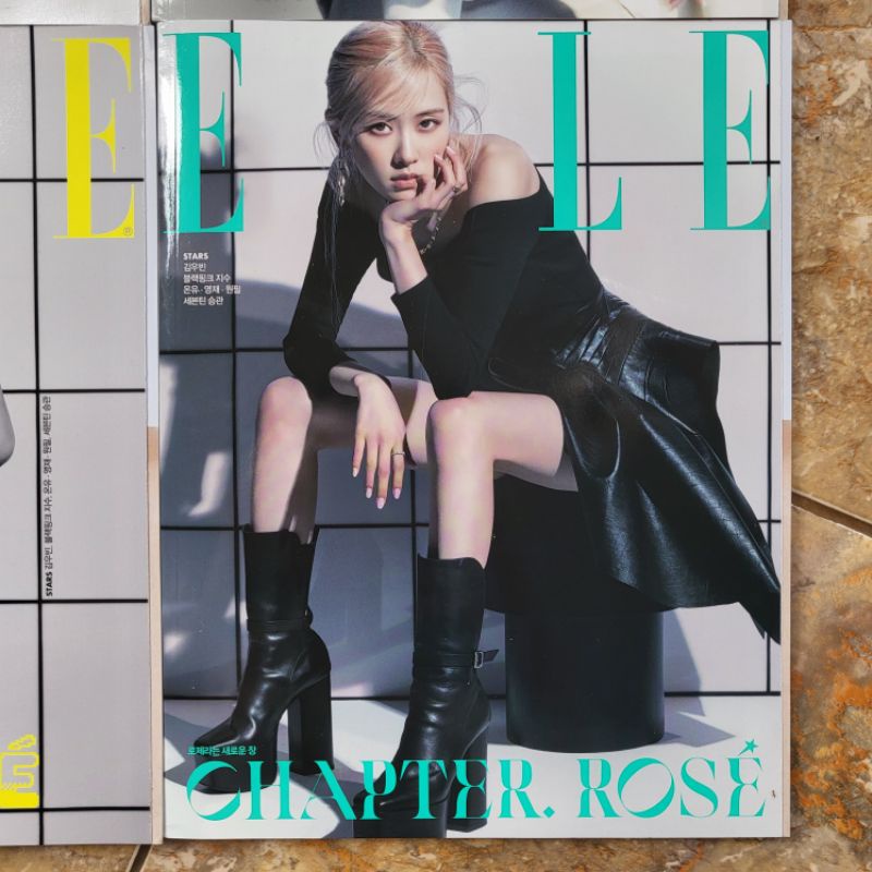 Jual Majalah BLACKPINK Rosé ELLE Korea Edisi Juni 2021 (Magazine) | Shopee Indonesia