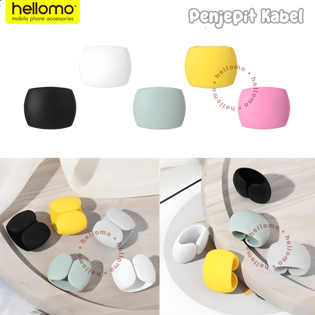 Jual Holder Ikat Kabel Penjepit Kabel Silikon Klip Kabel Perapih Kabel ...
