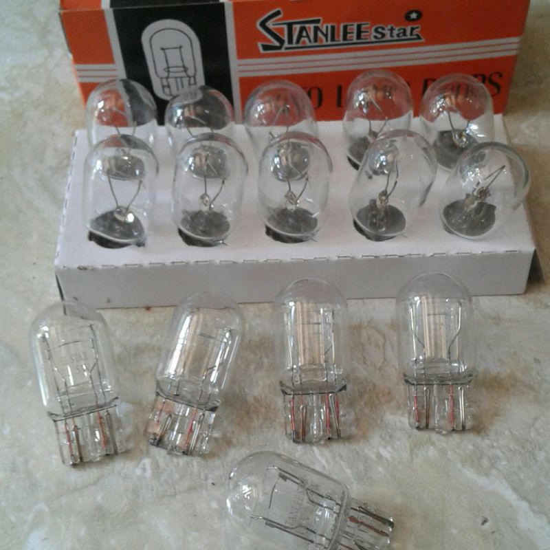 Jual bohlam rem stop rem belakang terios rush T20 kaki 2 12V stanle ...