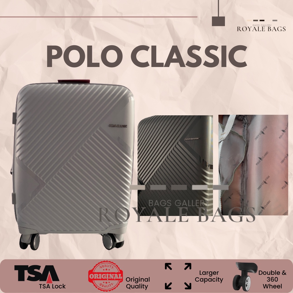Jual Polo Classic Series Tas Koper 20 inch Original / Koper 24 inch ...