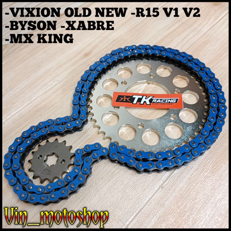 Jual gir gear set Vixion old new R15 v1 v2 MX king Byson Xabre MT15 TK ...