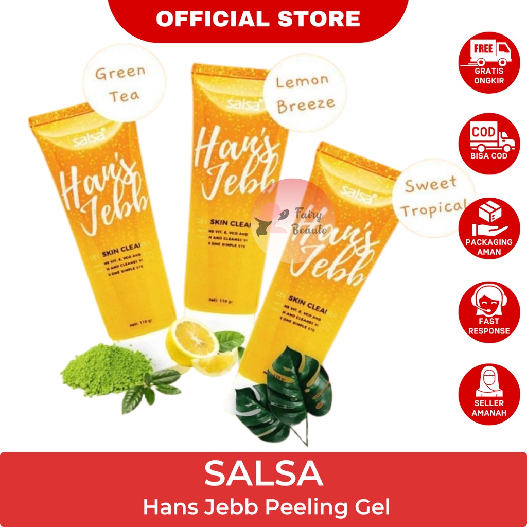 Jual SALSA Hans Jebb Peeling Gel - Perontok Daki dan Ketiak Hitam Kulit ...
