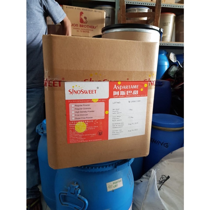 Jual PEMANIS MAKANAN & MINUMAN ASPARTAME GRANULAR SINOSWEET EX. RRT 1KG ...