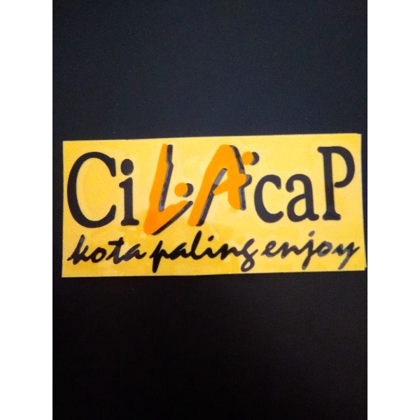 Jual stiker cilacap LA hitam | Shopee Indonesia