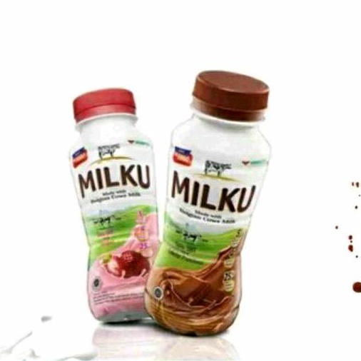 Jual Milku Susu Uht 300 Ml 1 Dus 12 Botol Susu Milku Susu Murah Milku Murah Malang