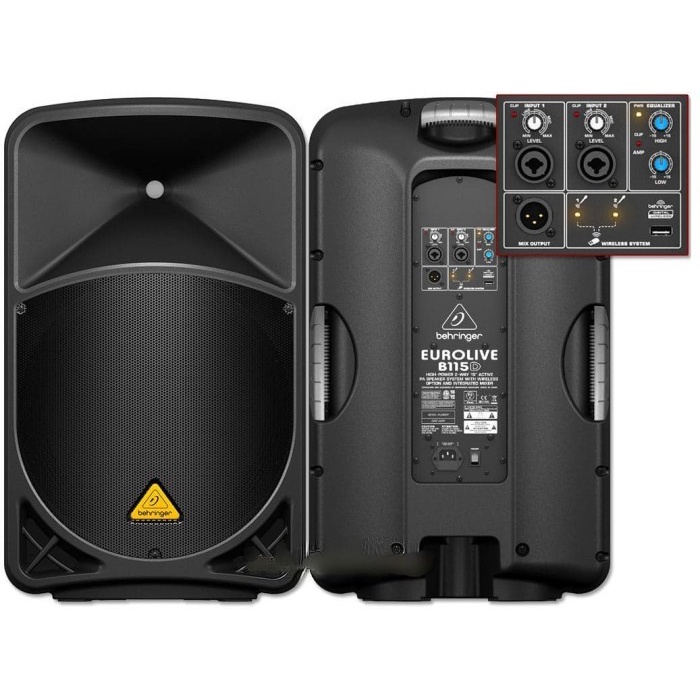 Jual Behringer B115D 15" 1000w Active Speaker -Harga 1unit- | Shopee ...