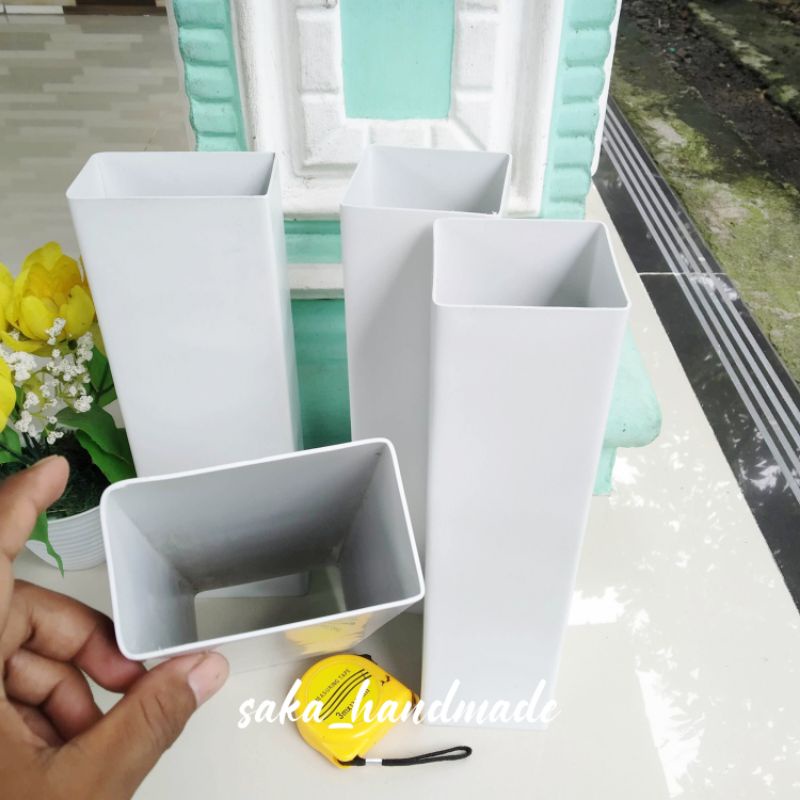 Jual PIPA PARALON/PVC KOTAK 3" PERSEGI/PERSEGI PANJANG TEBAL 1mm ...