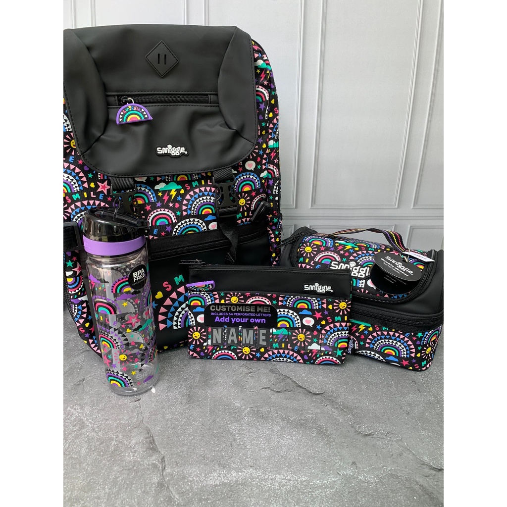 Jual SMIGGLE SET BACKPACK BETTER TOGETHER SMILE - TPID,BPFOLD,BTL,DD ...