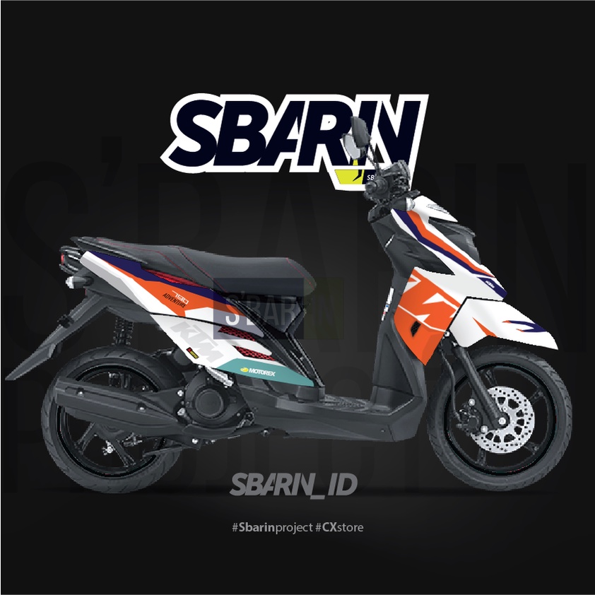 Jual Decal Yamaha X Ride 110 - KTM Adventure I Sbarin Project | Shopee ...