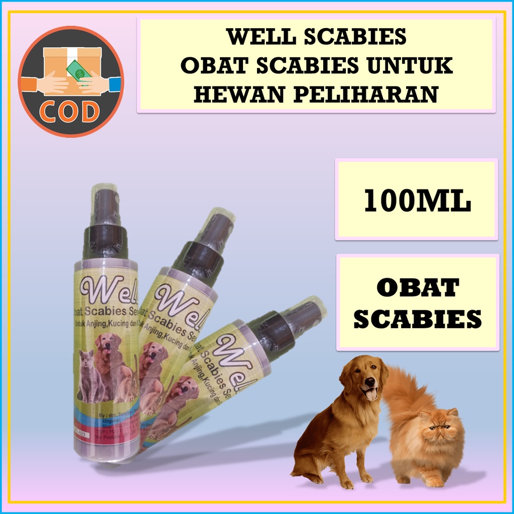 Jual WELL OBAT SCABIES SEMPROT 120 ml | Shopee Indonesia