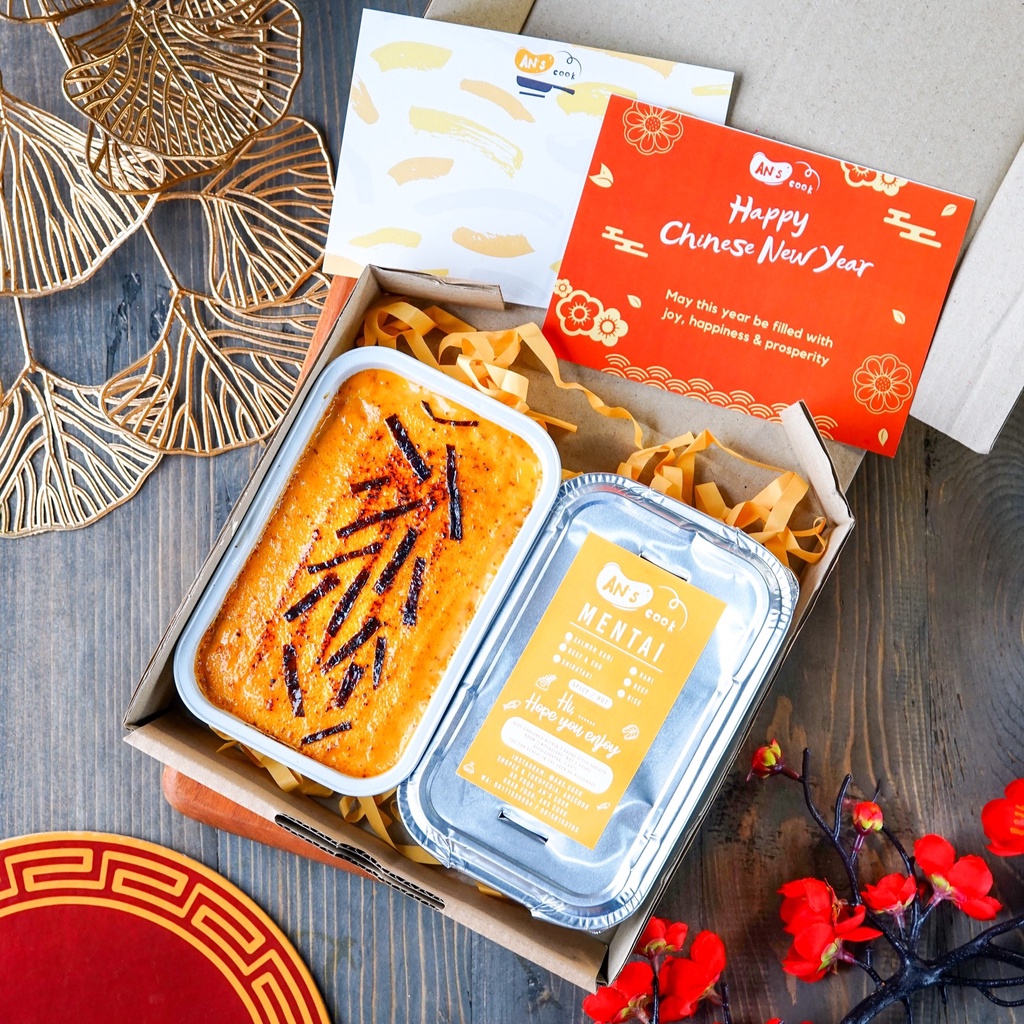 Jual salmon kani mentai (rice / shirataki) for imlek / parcel chinese ...