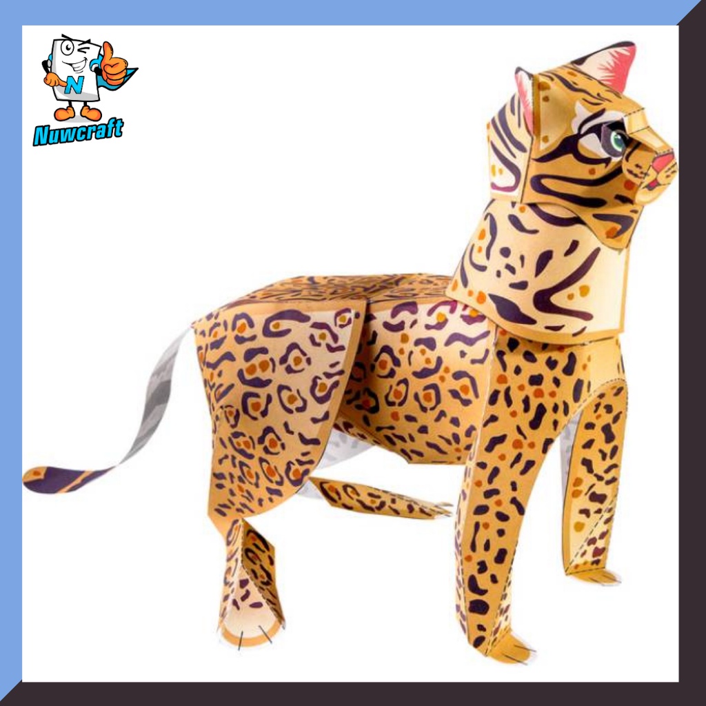 Jual Nuwcraft Ocelot Papercraft | Shopee Indonesia