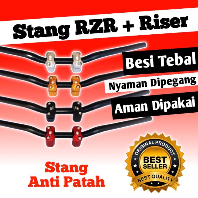 Jual Raiser Stang Setang Stir RZR Universal RX King Vixion CB150R Beat ...