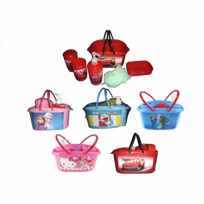 Jual Toilet Keranjang Alat Mandi (Bath Set) Anak Karakter Doraemon ...