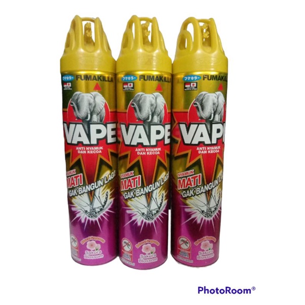 Jual Vape semprot 600 ml/Vape anti nyamuk | Shopee Indonesia