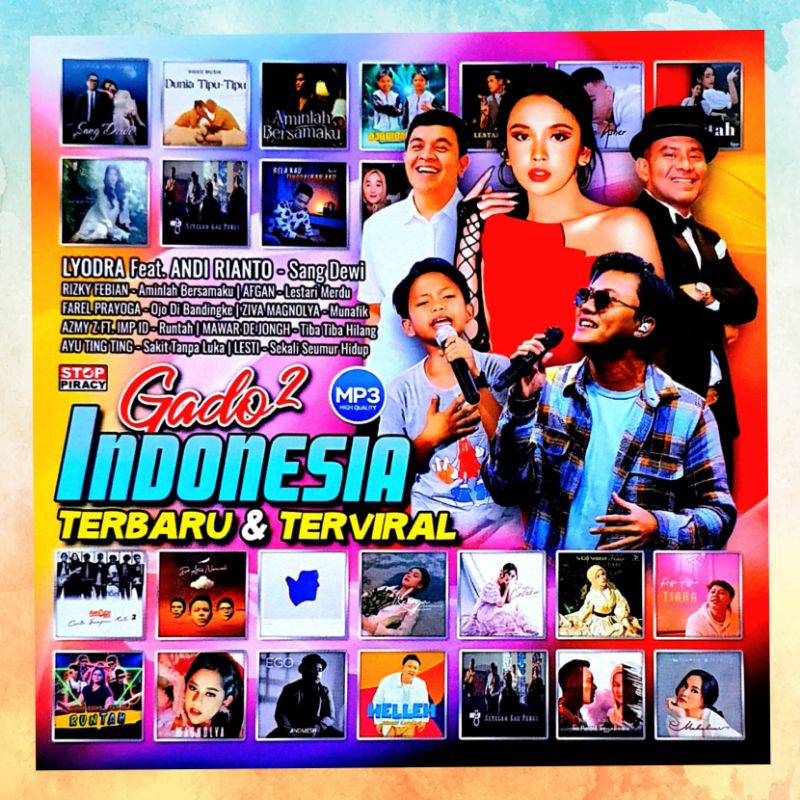 Jual KASET CD MP3 GADO-GADO INDONESIA TERBARU DAN TERVIRAL - KASET POP INDONESIA - KASET POP ...
