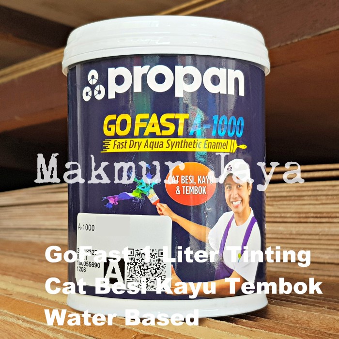 Jual yang dicari] GoFast Propan A-1000 Cat Besi Kayu Tembok Water Based ...