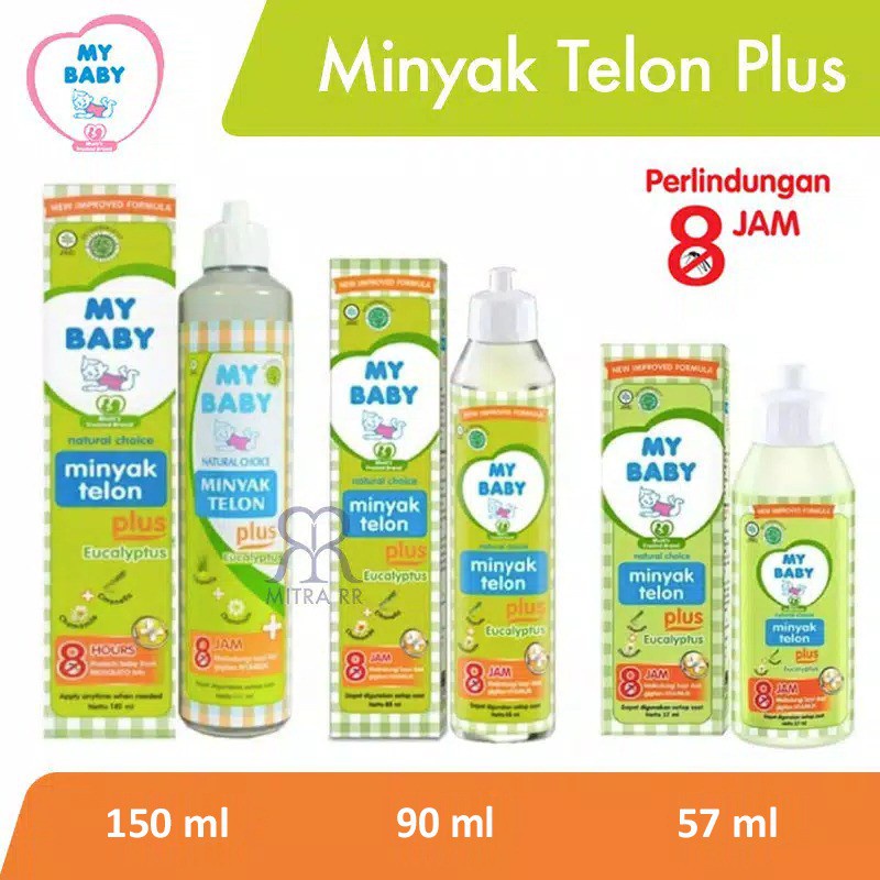 Jual MY BABY MINYAK TELON PLUS minyak telon anak mencegah dari gigitan nyamuk | Shopee Indonesia