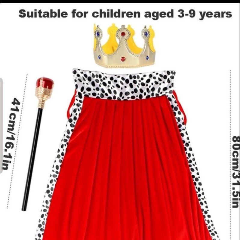 Jual kostum set raja ratu halloween | king costume set queen costume ...