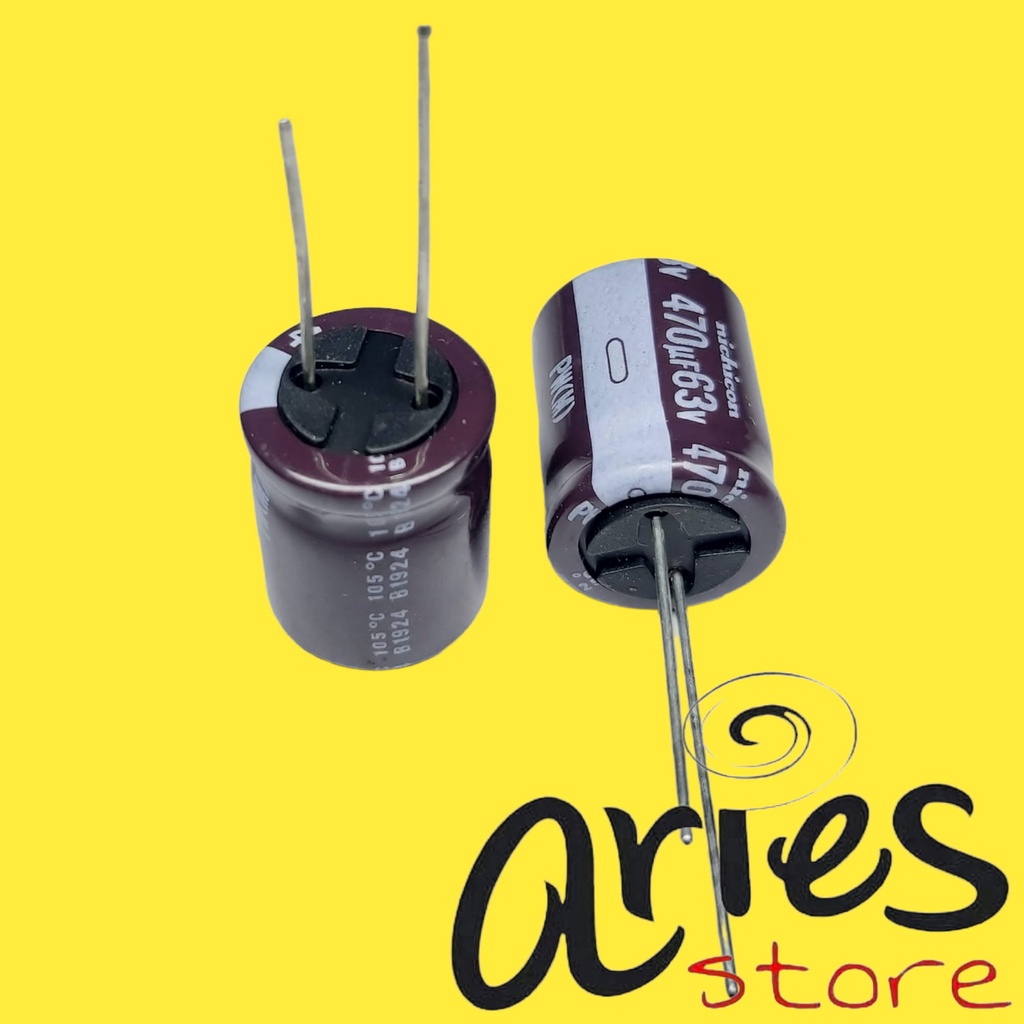 Jual ELCO 470uf 63v ORIGINAL NICHICON | Shopee Indonesia