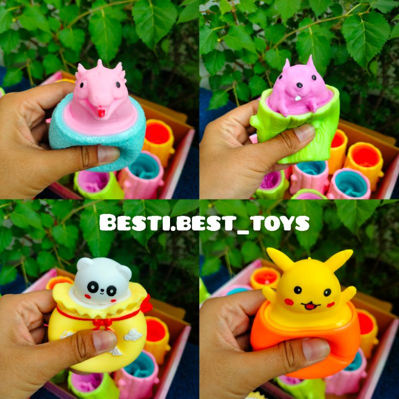 Jual mainan squishy pencet, tupai pencet. pop it squishy | Shopee Indonesia