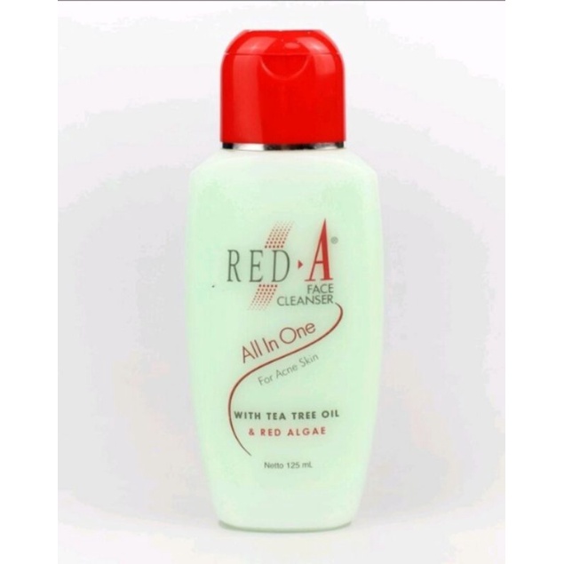 Jual Red-A FACE CLEANSER ALL IN ONE for ACNE SKIN with Tea Tree Oil ...