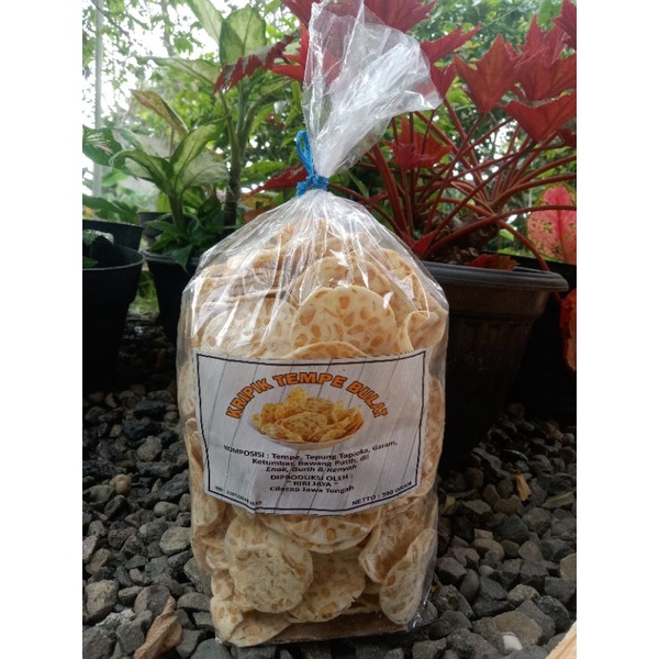 Jual kripik tempe bulat RJ kemasan 500gr | Shopee Indonesia