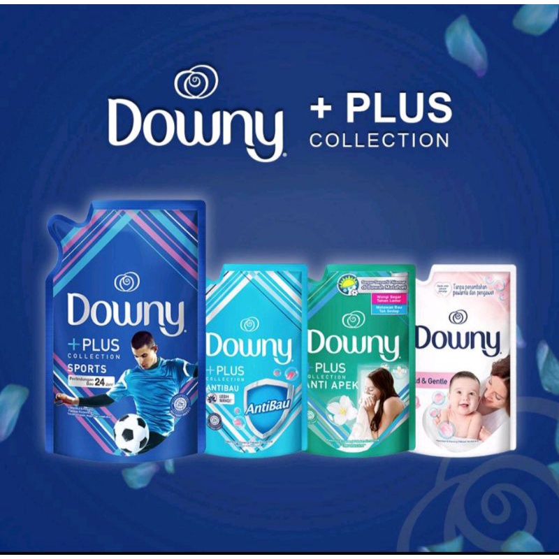 Jual Downy Pelembut Dan Pewangi Pakaian Colection Sport 680 ML | Shopee ...