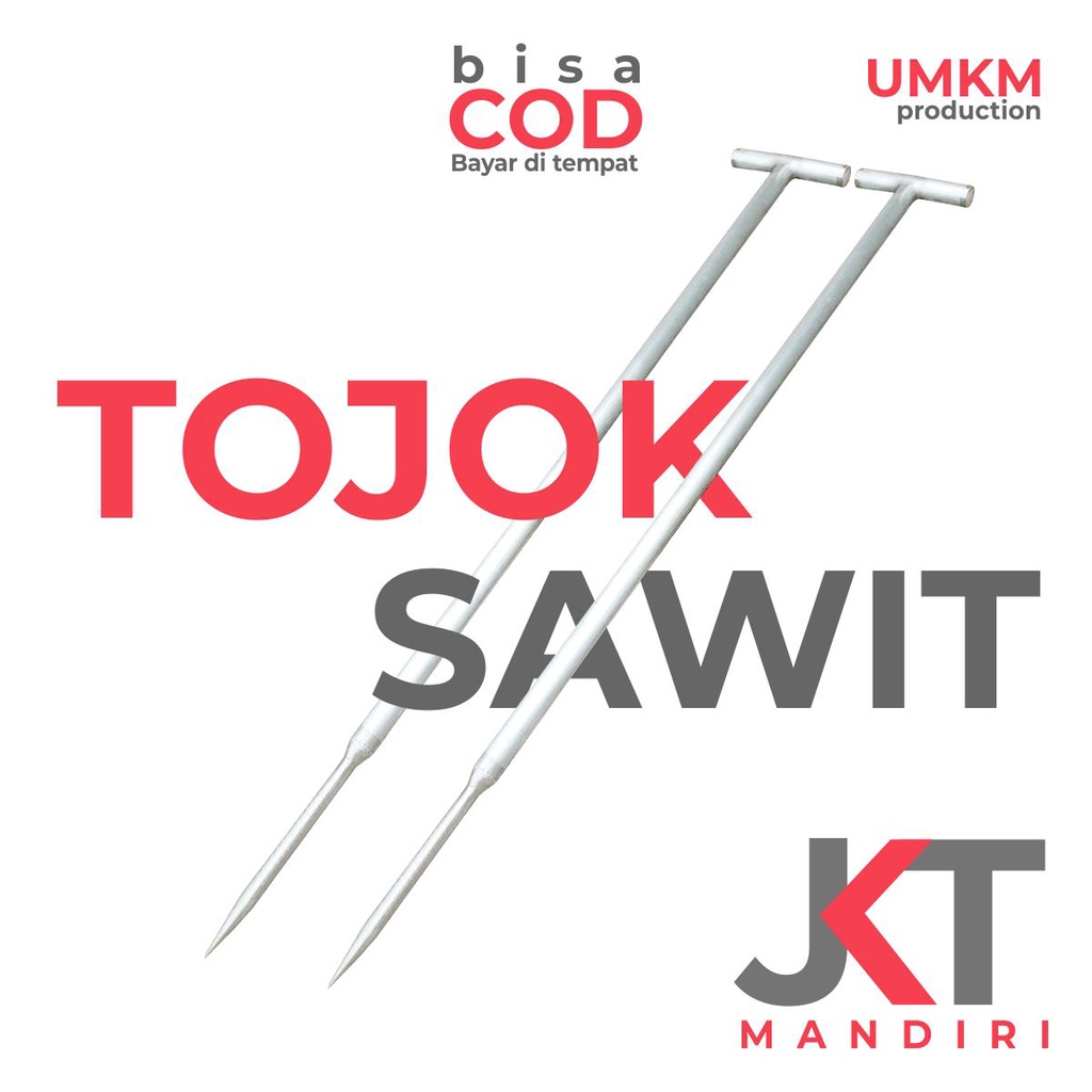 Jual TOJOK SAWIT SUPER PER BAJA TAJAM & RUNCING TAHAN KARAT (GALVANIS) PANJANG 1 METER | Shopee ...