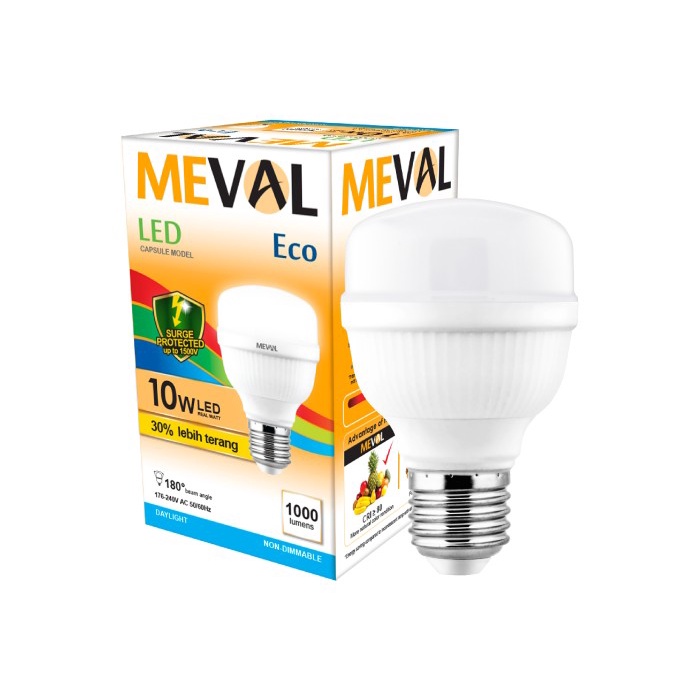 Jual MEVAL Kapsul Eco 10W | Shopee Indonesia