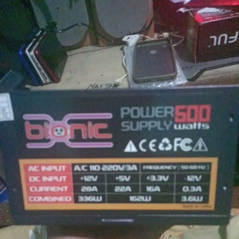 Jual PSU BIONIC 500WATT | Shopee Indonesia