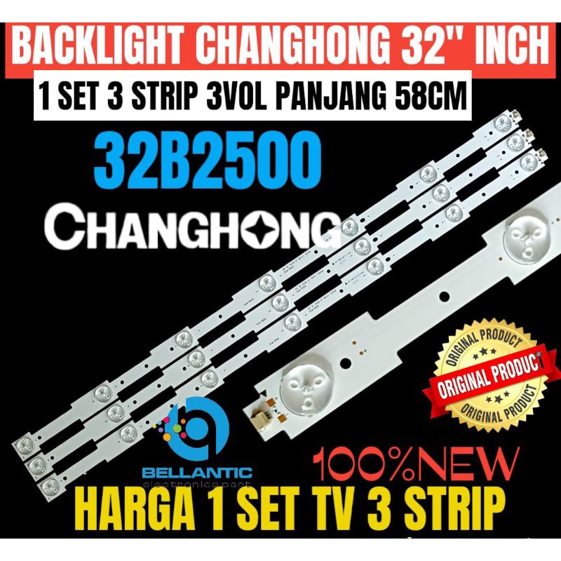 Jual BACKLIGHT TV LED CHANGHONG 32 Jual BACKLIGHT TV LED CHANGHONG 32
