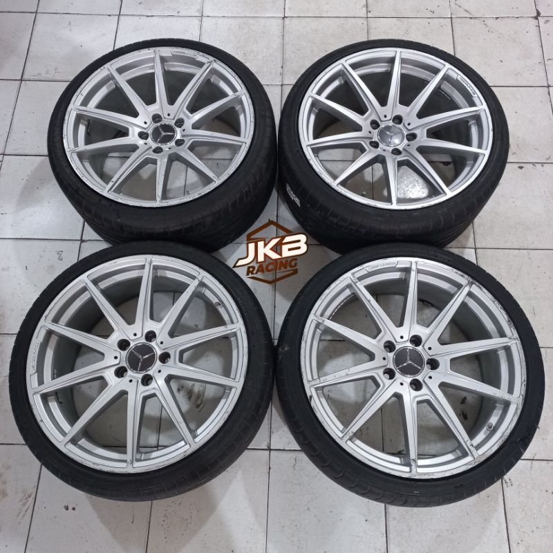Jual VELG REPLIKA AMG RING 19 LEBAR 8.5/9.5 PCD 5X112 + BAN ACHILES ...