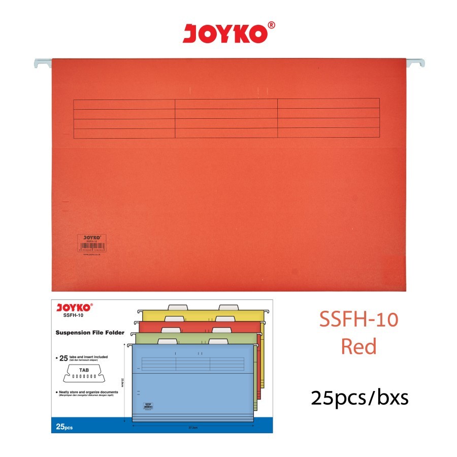 Jual Suspension File Folder Hang Hanging Map Gantung Joyko SSFH-10 Biru ...