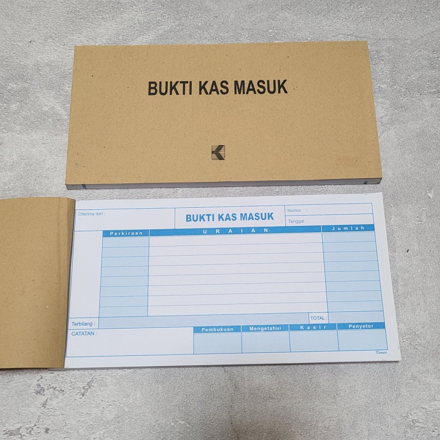 Jual Buku Bukti Kas Keluar Masuk 1/3 Folio 1 Ply / Rangkap 1 | Shopee ...