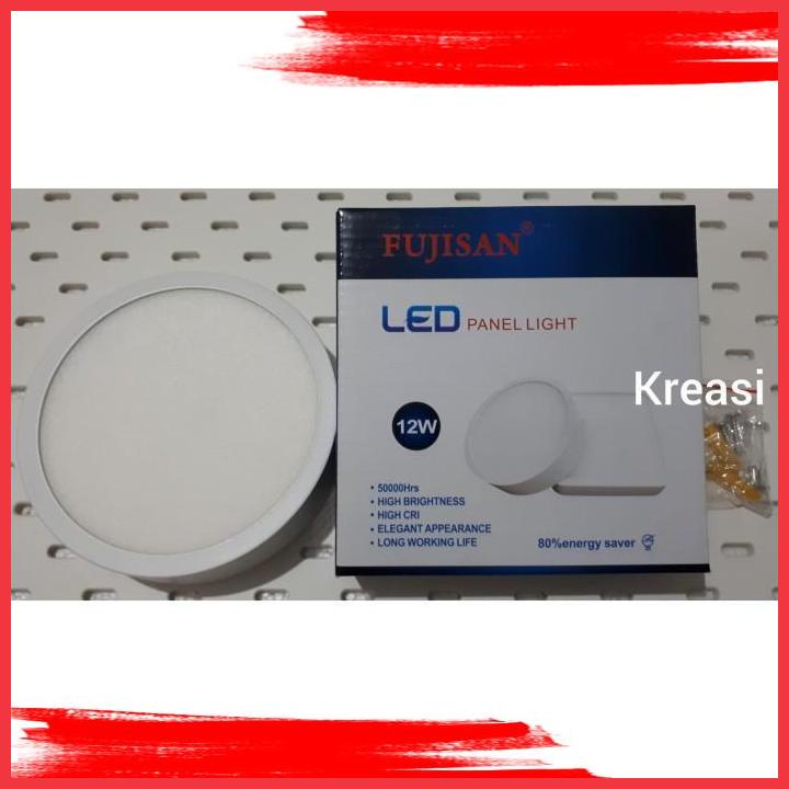 Jual (KRE) LAMPU LED PANEL LIGHT FUJISAN BULAT 12W - PUTIH | Shopee ...