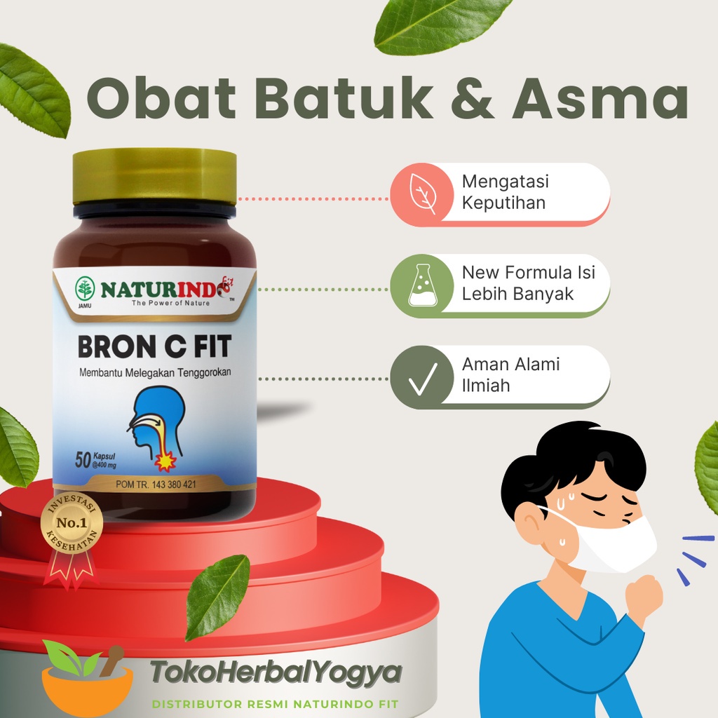 Jual Obat Herbal Asma Sesak Sesek Nafas ampuh dan Asma Akut 40 kapsul ...