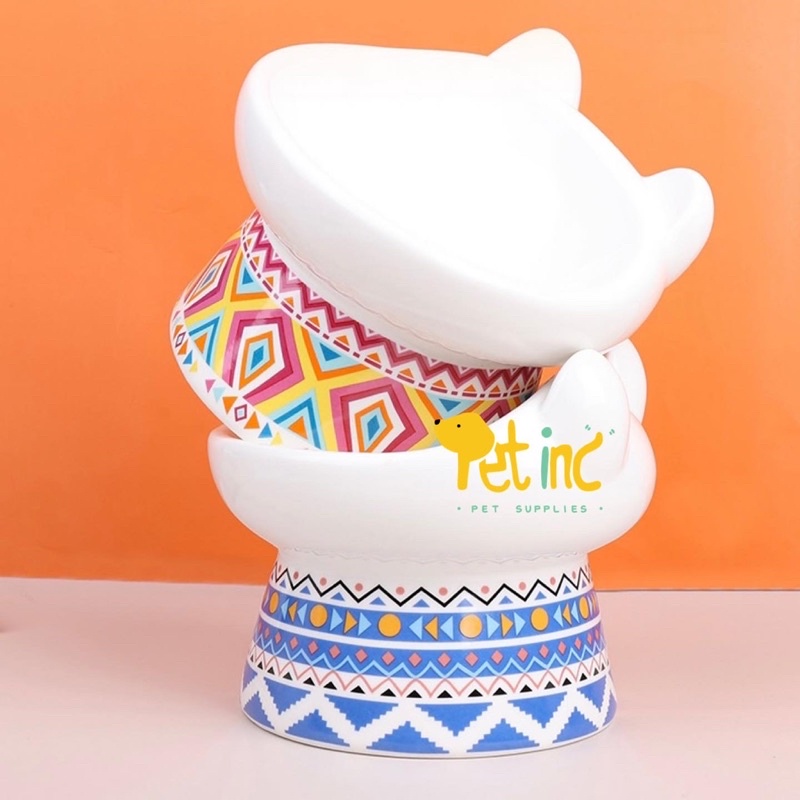 Jual Premium Inca ceramic healthy spine high bowl | Shopee Indonesia