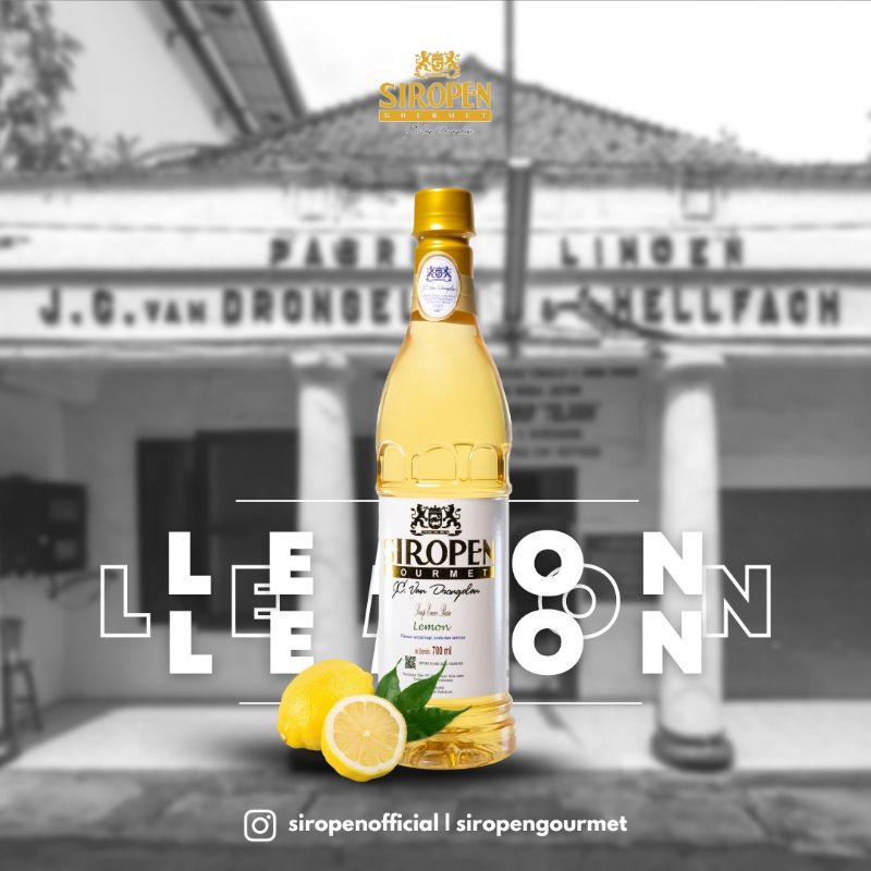 Jual Sirup Lemon Siropen Gourmet 700ml | Shopee Indonesia
