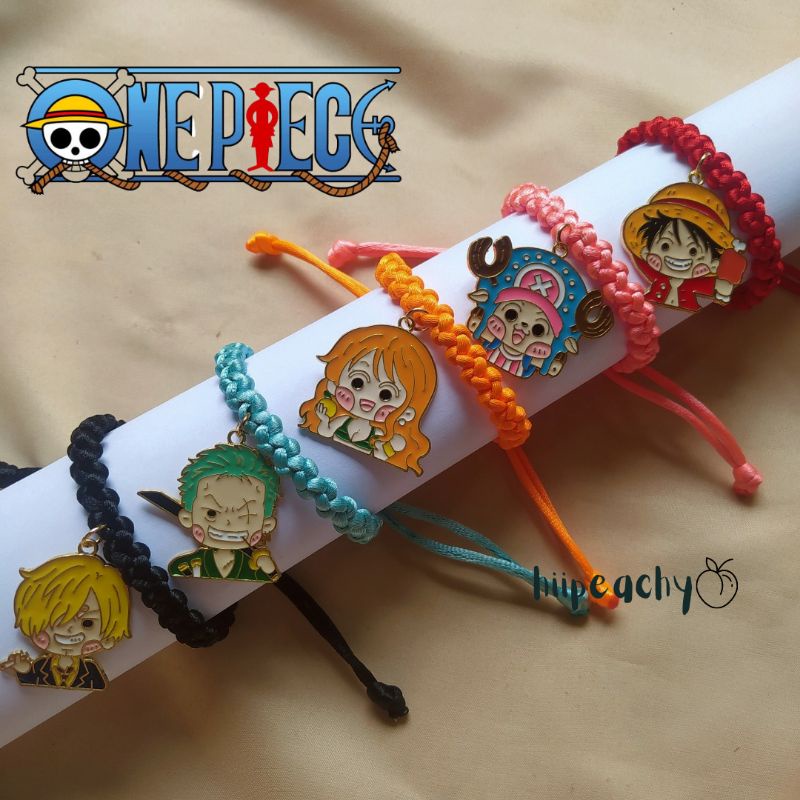 Jual One Piece bracelet / Gelang Tali One Piece | Shopee Indonesia