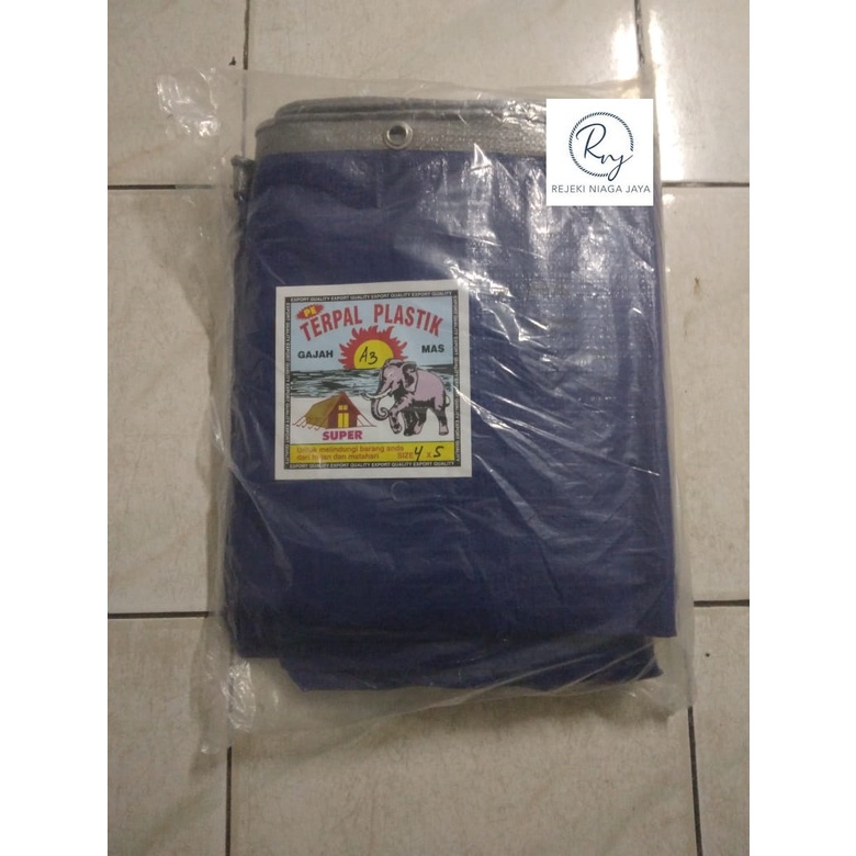 Jual Terpal Biru/Terpal Plastik/Terpal Tenda/Terpal Korea/Terpal PE Cap ...