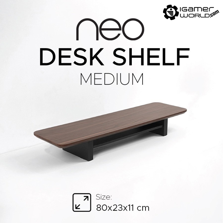 Jual Noir NEO Desk Shelf Medium Monitor Stand Riser / Monitor Table ...