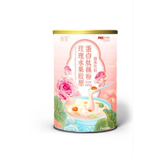 Jual Oufen Rose Collagen Kaleng 500gr Lotus Root Powder Bubuk Akar ...