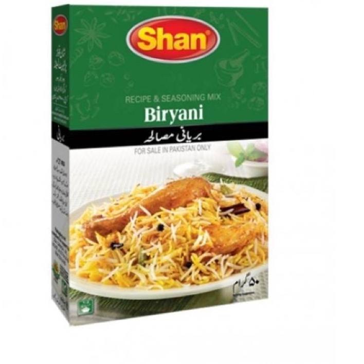 Jual SIA235 SHAN.. bumbu bombay briyani hijau utk basmati/daging exp ...