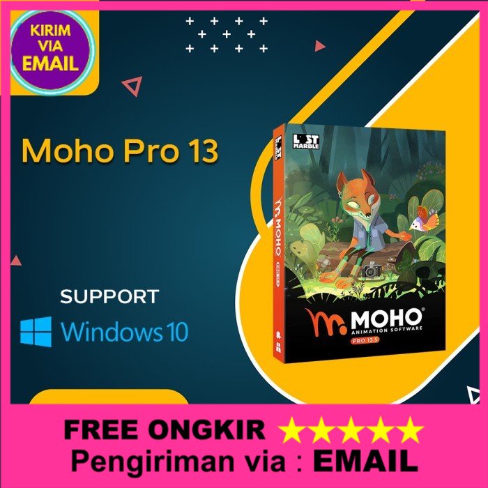 Jual Software Membuat Animasi: Moho Pro 13 Full Version [Win] Lifetime | Shopee Indonesia